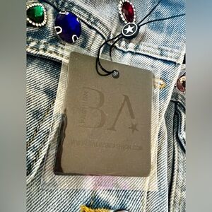 Balboa | Jackets & Coats | Balboa Jeweled Denim Jacket Nwt | Poshmark